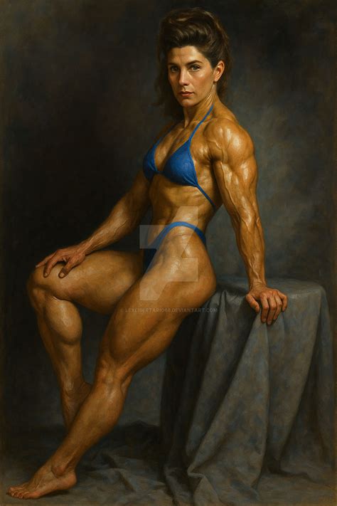 Photorealistic Bodybuilding Painting By Lexlibertario68 On Deviantart