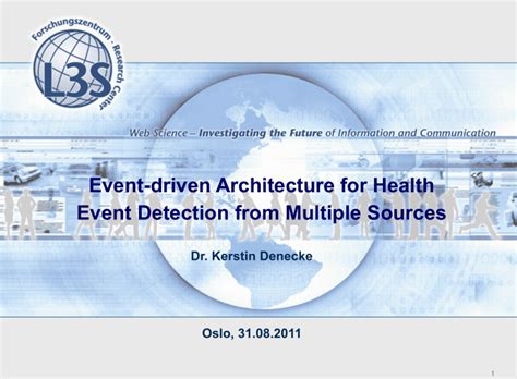 [ppt] event driven architecture for health event detection from