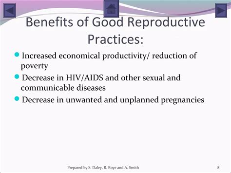 Sexual And Reproductive Health Ppt