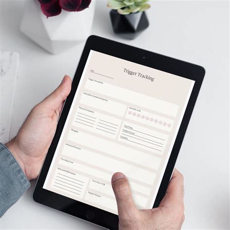 Trigger Tracking Journal Info Sheet Sharekkna Online