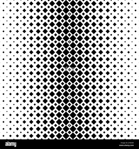Monochromatic Abstract Square Pattern Background Black And White Geometric Vector Design From