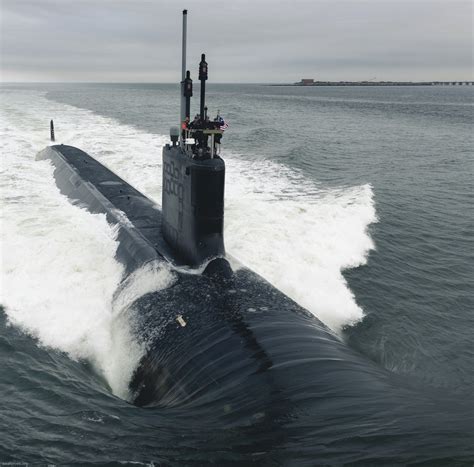 Attack Submarine Nuclear Propulsion Ssn Virginia Class Virginia