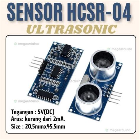 Jual Hc Sr04 Ultrasonic Distance Measuring Transducer Sensor 3 3v 5v Kota Semarang