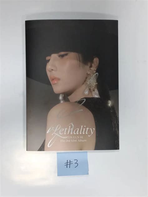 Kwon Eun Bi Lethality Hand Autographedsigned Promo Album