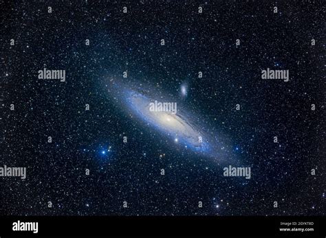Andromeda Galaxy Top View