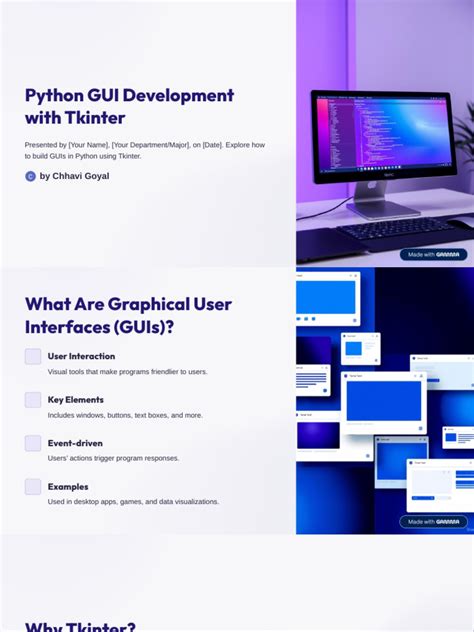 Tkinter Gui Development Guide Pdf Graphical User Interfaces