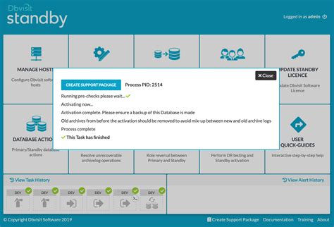 Activate Failover As Standby Database Dbvisit Support