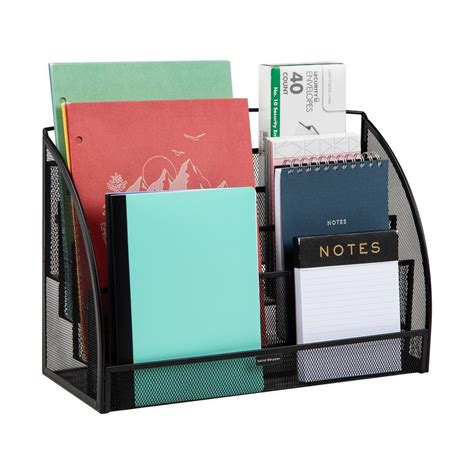 Mind Reader Network Collection 4 Tier Mail Sorter Desktop Organizer