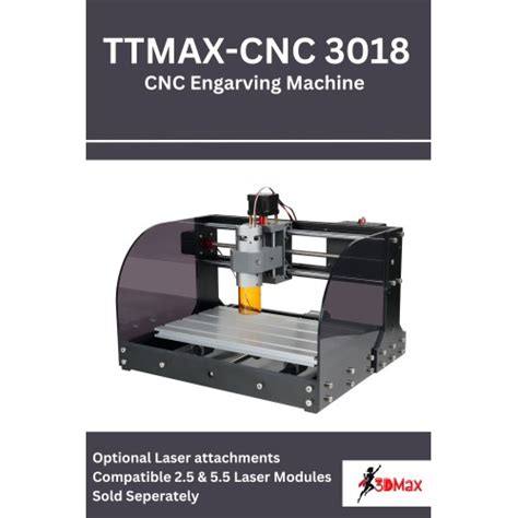 Tt Max 3018 Cnc Router Diy With Acrylic Covers And Optional Laser Modules