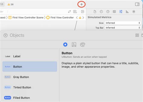 How Do I Insert A Button With Xcod Apple Developer Forums