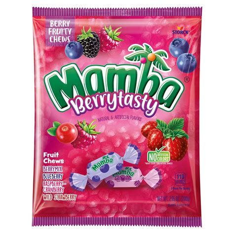 Mamba Berry Tasty Fruit Chews Chewy Candy 7 05 Oz