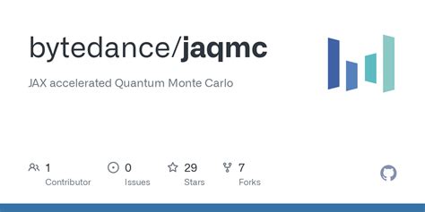 Github Bytedance Jaqmc Jax Accelerated Quantum Monte Carlo