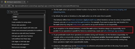 Concurrency Control In Nested For Each Loop In Azure Logic Apps Consumption Hot Topics