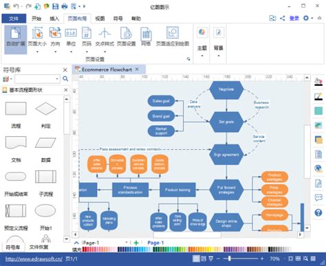 Word里面怎么画流程图百度知道