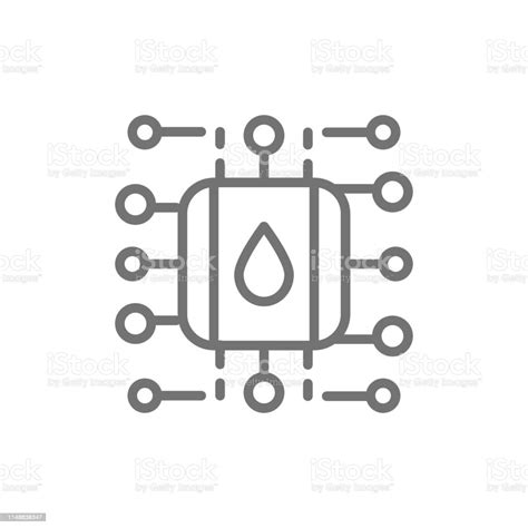 물 공급 및 정화 시스템 스마트 필터 시스템 구성표 라인 아이콘입니다 물에 대한 스톡 벡터 아트 및 기타 이미지 물 지력 0명 Istock