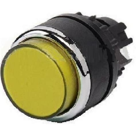 Головка для кнопки Emas выступающая желтая BdНs выгодная цена отзывы характеристики фото
