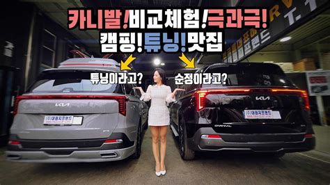 캠핑차박 가능 카니발 튜닝 맛집 순정에 업그레이드 튜닝 이것은 캠핑카인가 카니발인가 미친 퀄리티의 국내 카니발 1등 튜닝 업체 대원지프랜드 랜드마스터sd Youtube