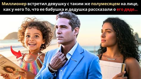 Миллионер встретил девушку с таким же полумесяцем на лице как у него Youtube