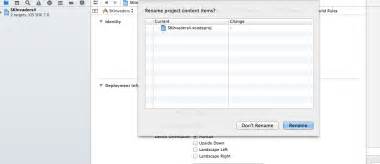 Swift Xcode Isn T Renaming The Application Properly Stack Overflow