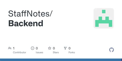 GitHub StaffNotes Backend