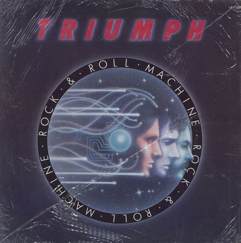 Triumph Rock And Roll Machine Canadian Vinyl Lp —