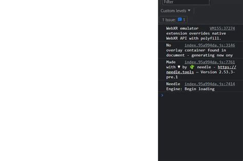 White Screenglb Files Still Loading After External Javascript Calls For Loadingfinished Fire
