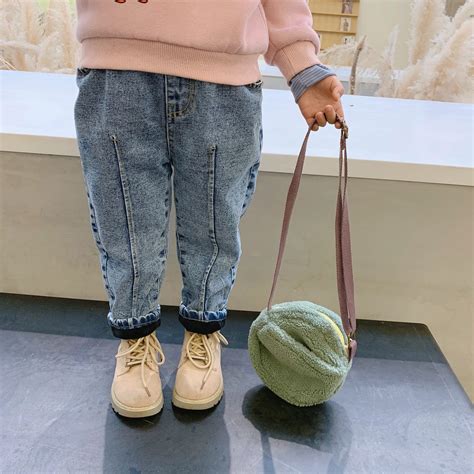 Новое поступление Сезон Зима корейский стиль хлопковые модные Утепленные длинные джинсы