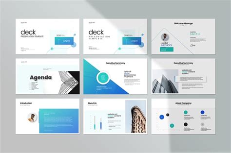 Deck Presentation Template Incl Pitch And Fashion Envato
