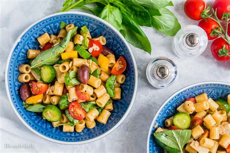 Easy Mediterranean Pasta Salad Recipe Best Pasta Salad Idea