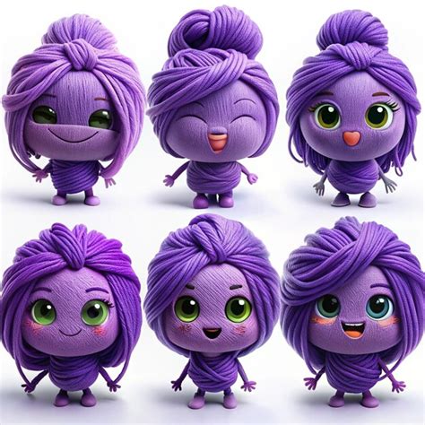 Premium Photo Adorable Cute Character Design Collection