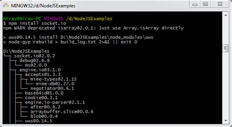 programming with example in node js
