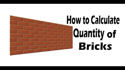 How To Calculate Number Of Bricks In Wall