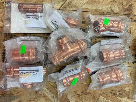 9pcs Of StreamLine Assorted Pressed Fittings Metzger Property