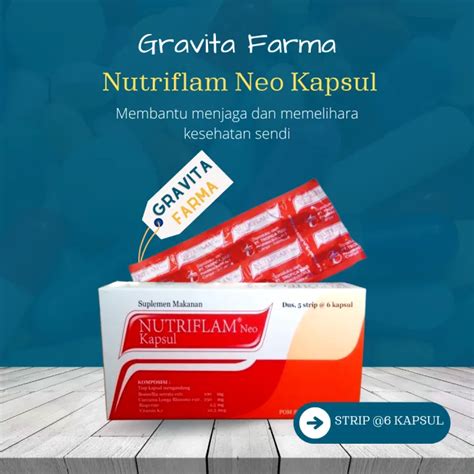 Nutriflam Neo Strip 6 Kapsul Lazada Indonesia
