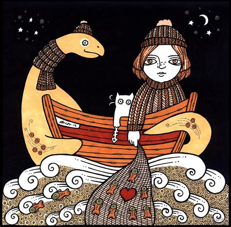 Nettas Naughty Nessie By Anita Inverarity Redbubble