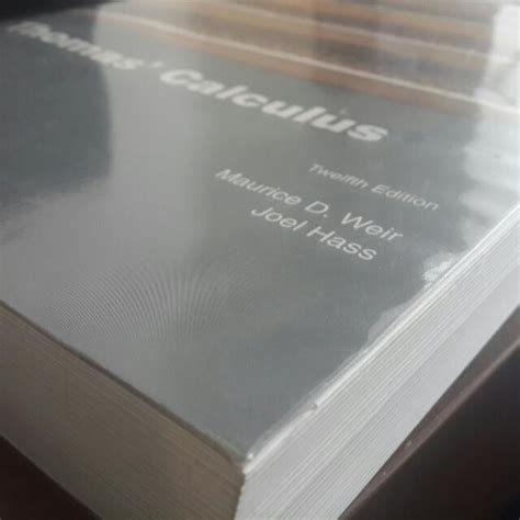Thomas Calculus Th Hobbies Toys Books Magazines Textbooks On Carousell