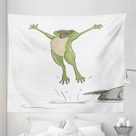 Toad Jumping Drawing