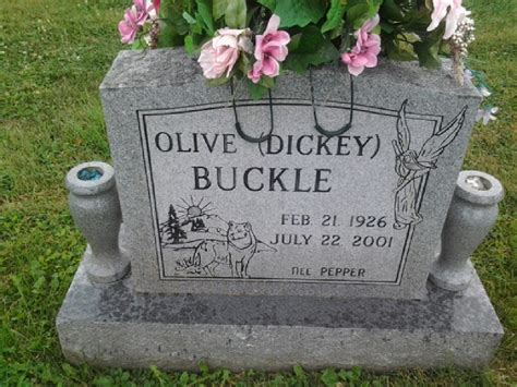 Olive Dickey Pepper Buckle 1926 2001 Find A Grave Memorial