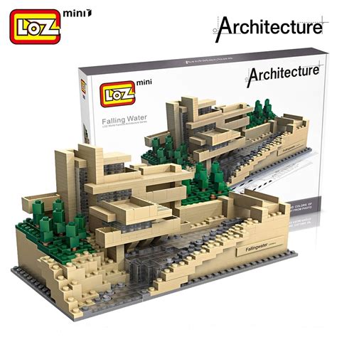 Loz 1016 Fallingwater Loz Blocks Official Store