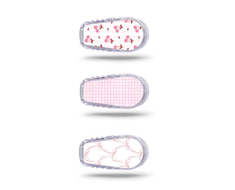 Dexcom Vinyl Decal 3 Pack Diabetes Dexcom G6 Transmitter Diabetic Device Medical Skin Pink