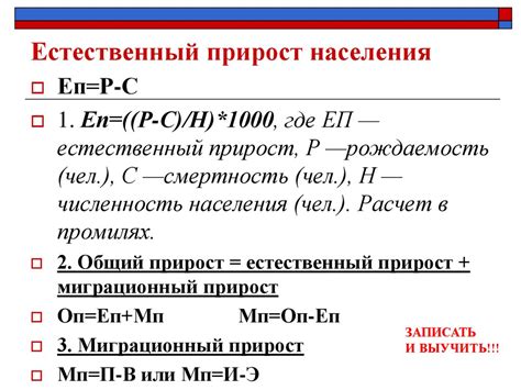 Население России Численность и естественный прирост населения презентация онлайн