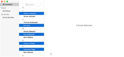 How To Delete Multiple Contacts At Once On Mac