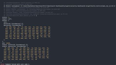 [bug] Yarn Build Is Not Working On Windows · Issue 1390 · Opensearch Project Security