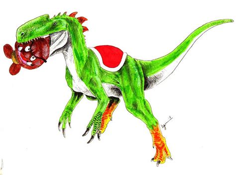 Yoshi Realistic By Demonioverde On Deviantart