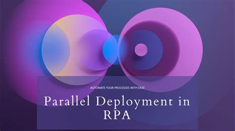 Parallel Deployment In Rpa
