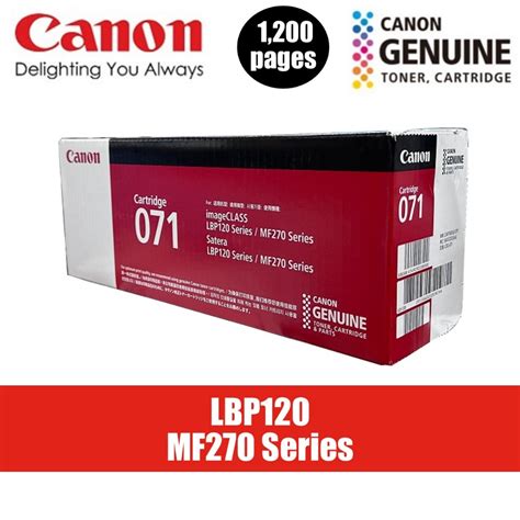 Canon 071 071h Black Toner 1 200 2 500 Pages Shopee Malaysia
