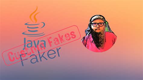 java faker custom fakes julian paul software engineer