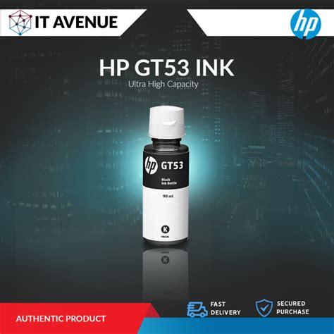 Hp Gt Ml Black Original Ink Bottle Lazada Ph