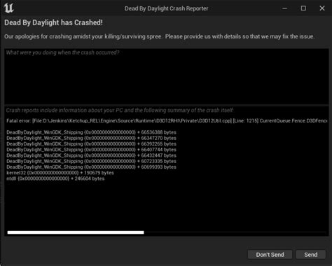 Quien Puede Ayudarme Con El Error Que Me Arroja El Juego — Bhvr