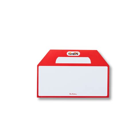 Tim Hortons Notepad Timbits® Box List Pad Timshop